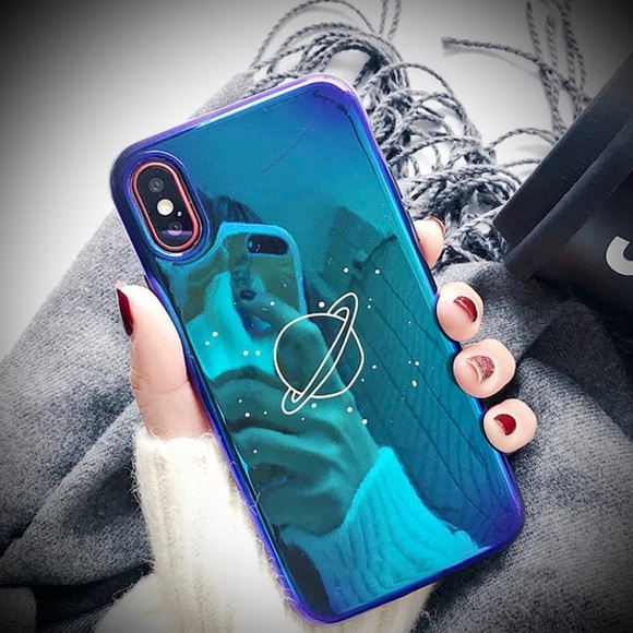 Accessories | Kawaii Iridescent Celestial Iphone 11 Case Saturn | Poshmark